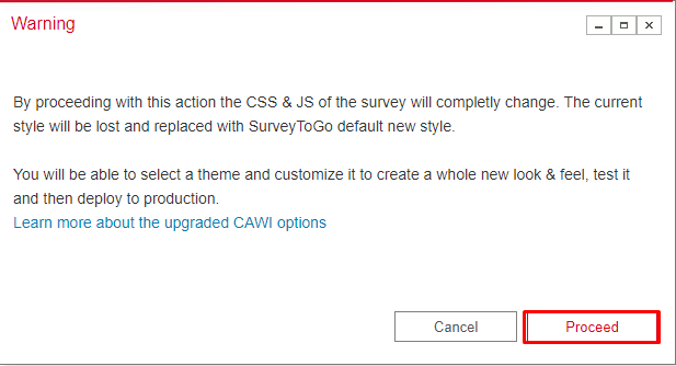 Customize your CAWI surveys look – SurveyToGo Support Center