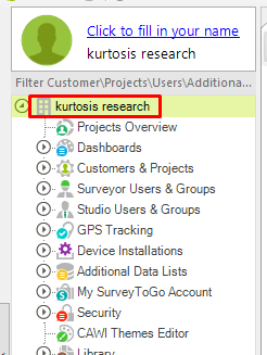 Managing Users, Surveyors and Groups – SurveyToGo Support Center